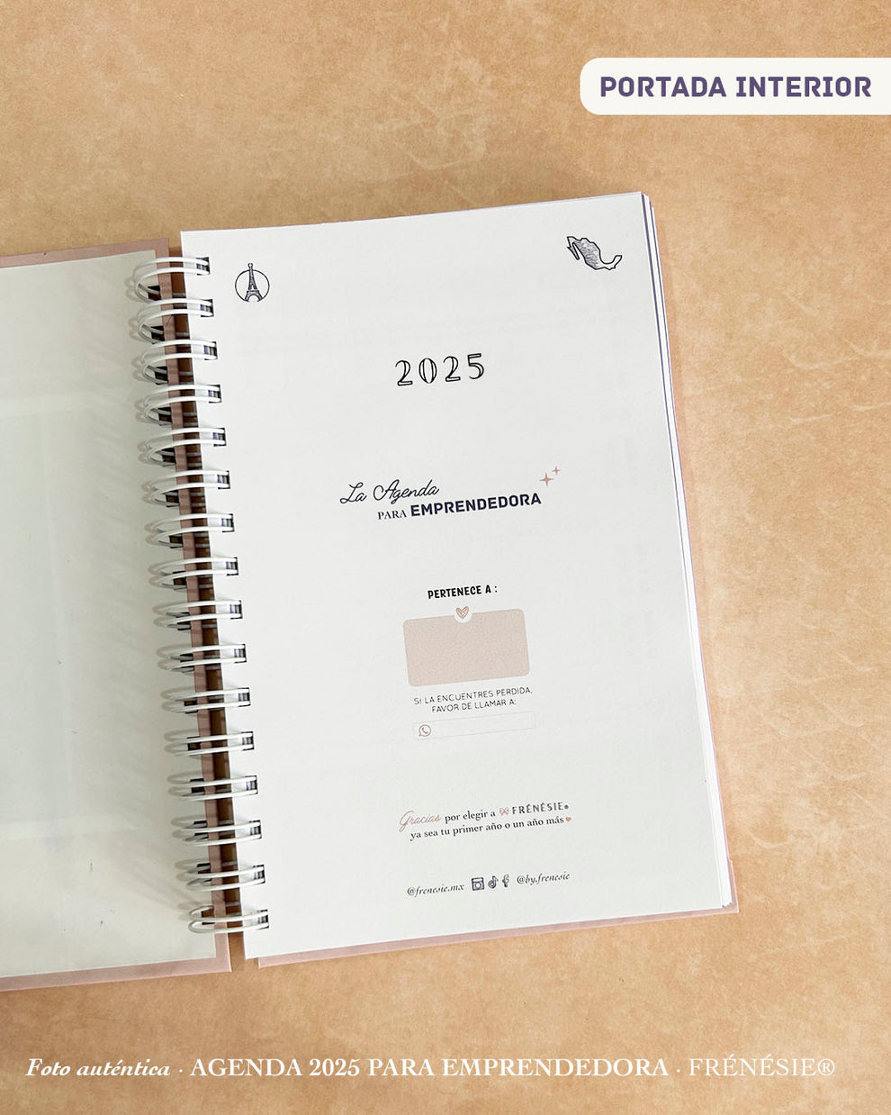 AGENDA 2025 🤩 para Emprendedoras 💫 – Frénésie